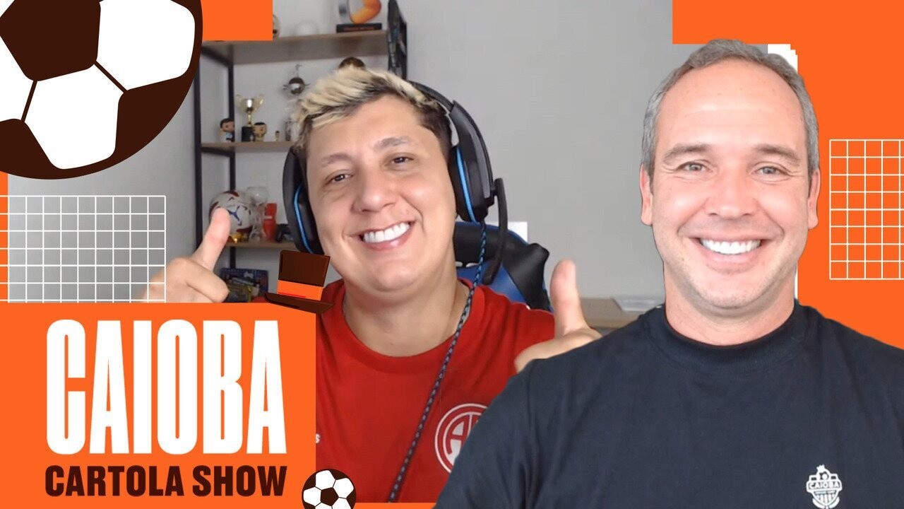 Caioba Cartola Show: Caio e Dan Lessa escalam um time ousado para a primeira rodada