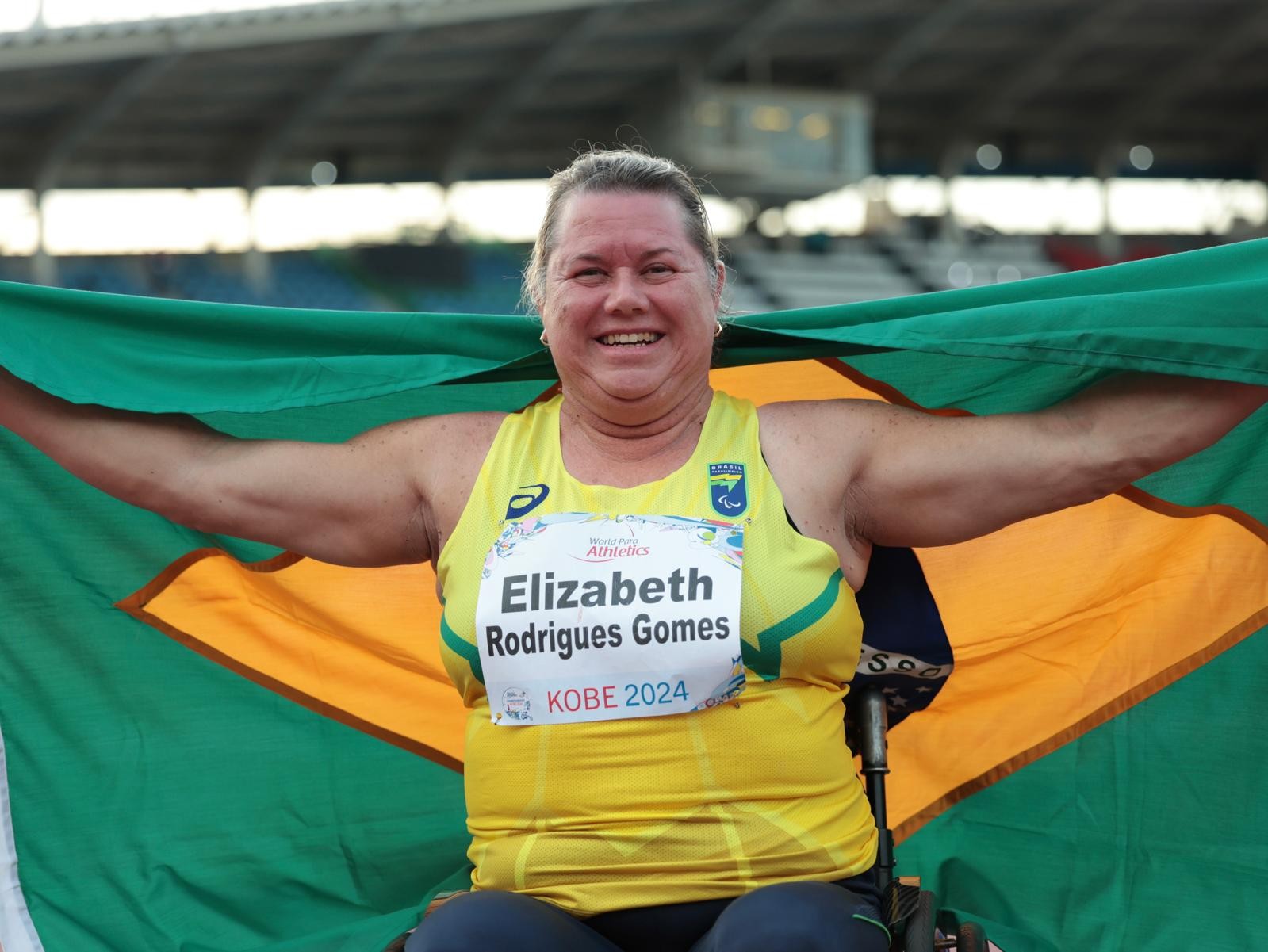 Beth Gomes é tri no Mundial, e Brasil se aproxima de recorde de ouros | Ge