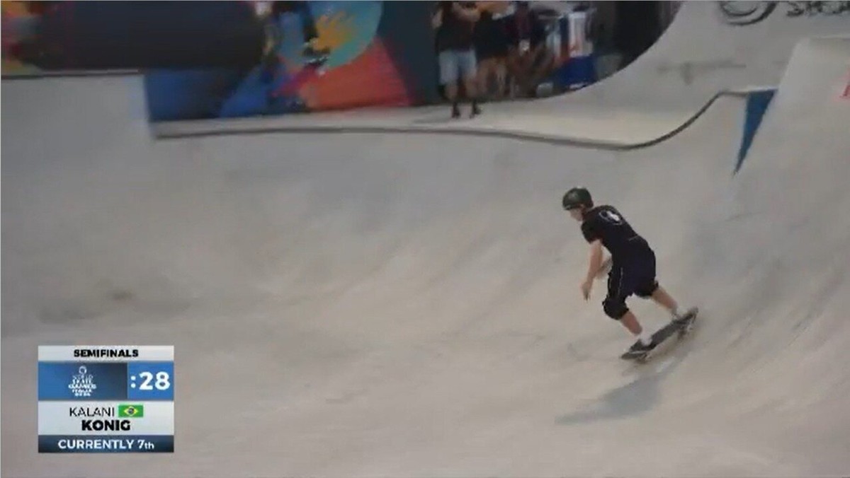 Kalani Konig lidera, e Brasil domina semifinal do Mundial de skate park ...