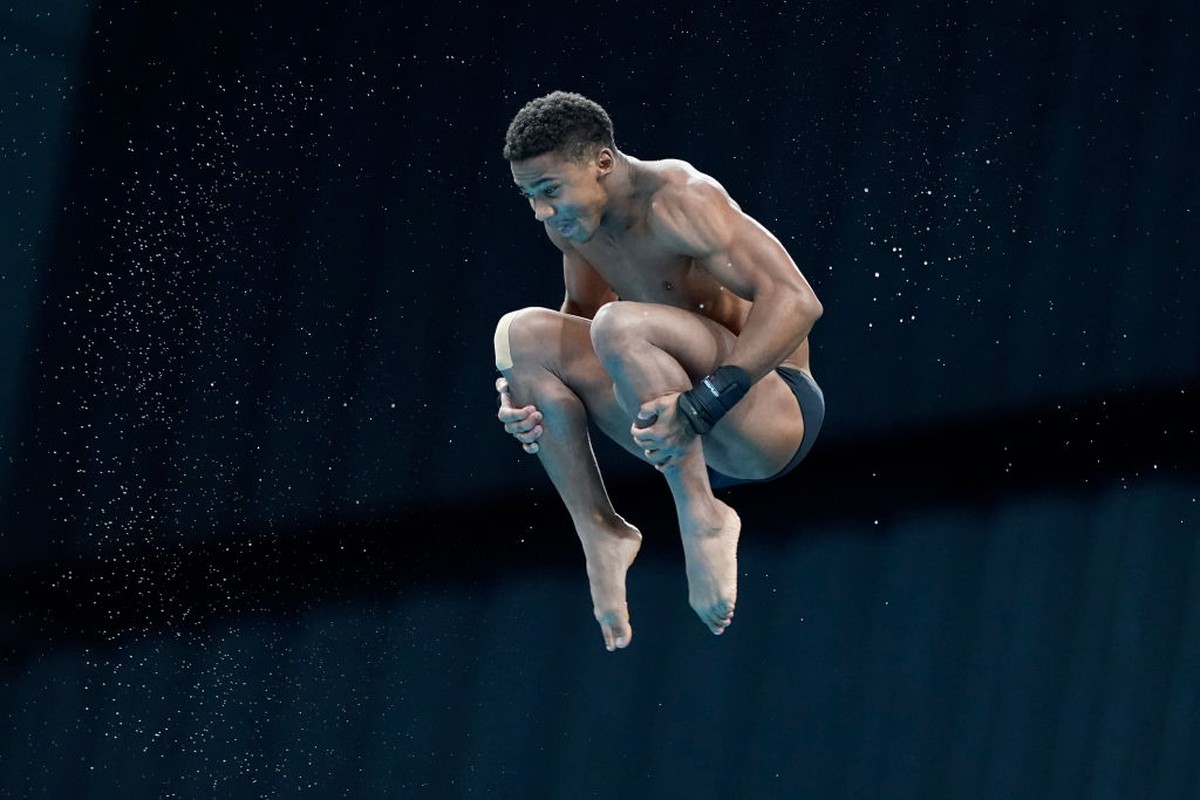 Isaac Souza estreia nas Olimpíadas após sair da Mangueira e receber ajuda do COI | olimpíadas | ge