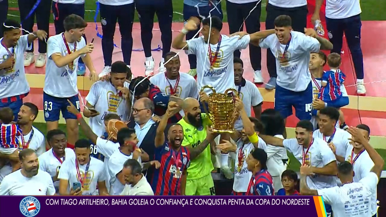 Bahia 2 x 0 Santos: assista aos gols e aos melhores momentos