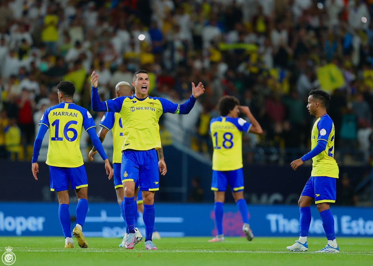 Cristiano Ronaldo e Talisca marcam em vitória do Al-Nassr | futebol ...