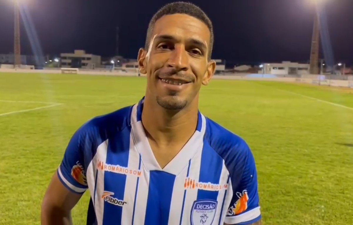 Felipe Eduardo comemora primeiro gol pelo Decisão e ponto fora de casa: "Isso é o mais ...