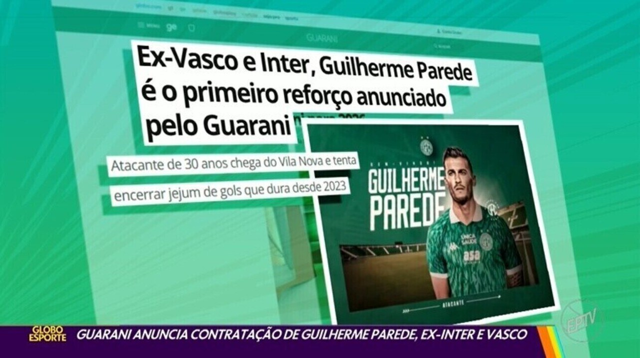 Oposição oficializa nome candidato à presidência do Guarani | Ge