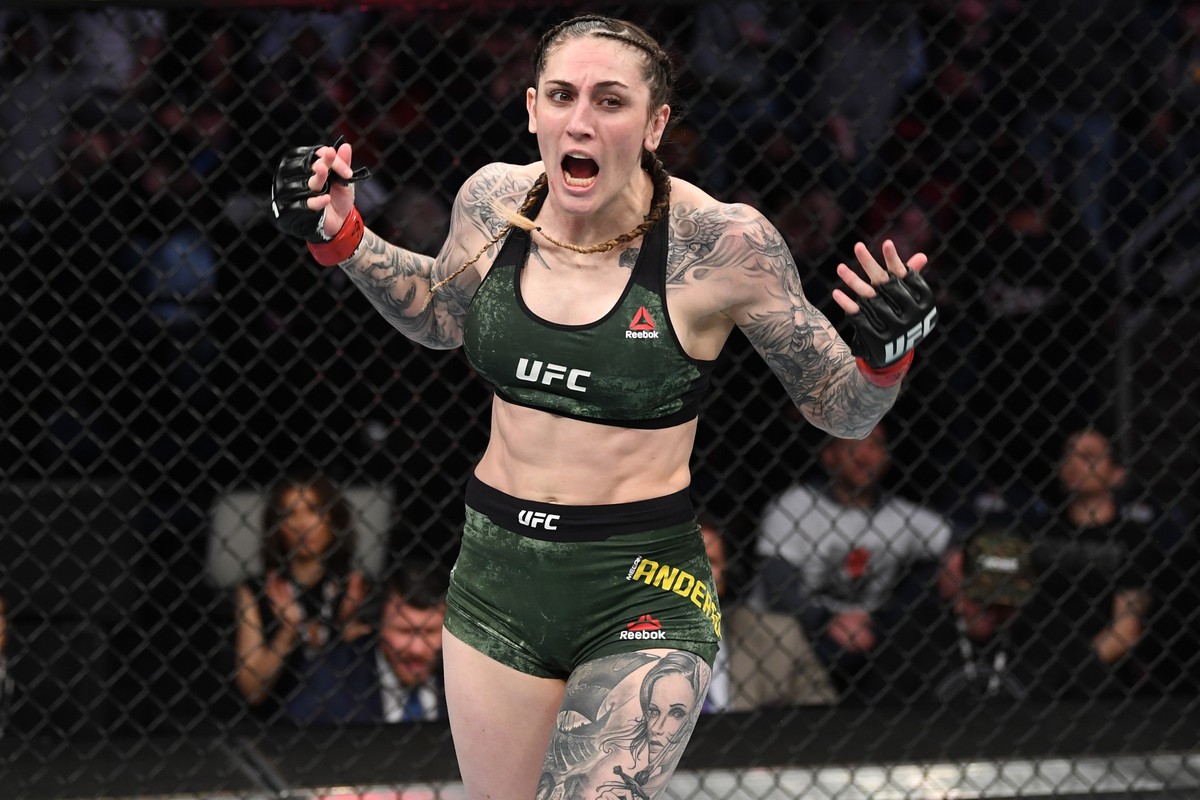 Megan Anderson cita envergadura e potência física como desafios a ...