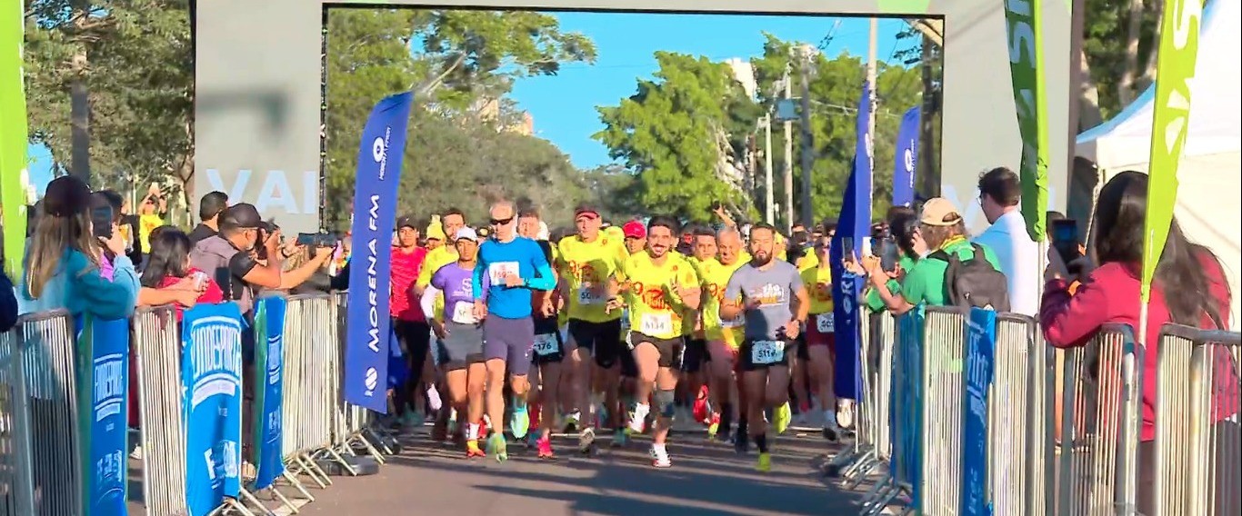 Corrida Sangue Bom: 700 atletas abrem o Junho Vermelho em MS | Ge