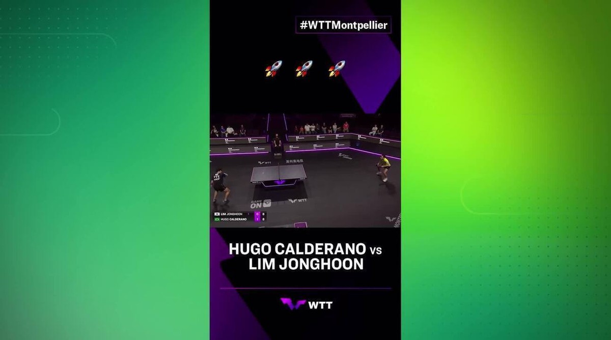 Hugo Calderano faz ponto espetacular e avança às oitavas do WTT ...