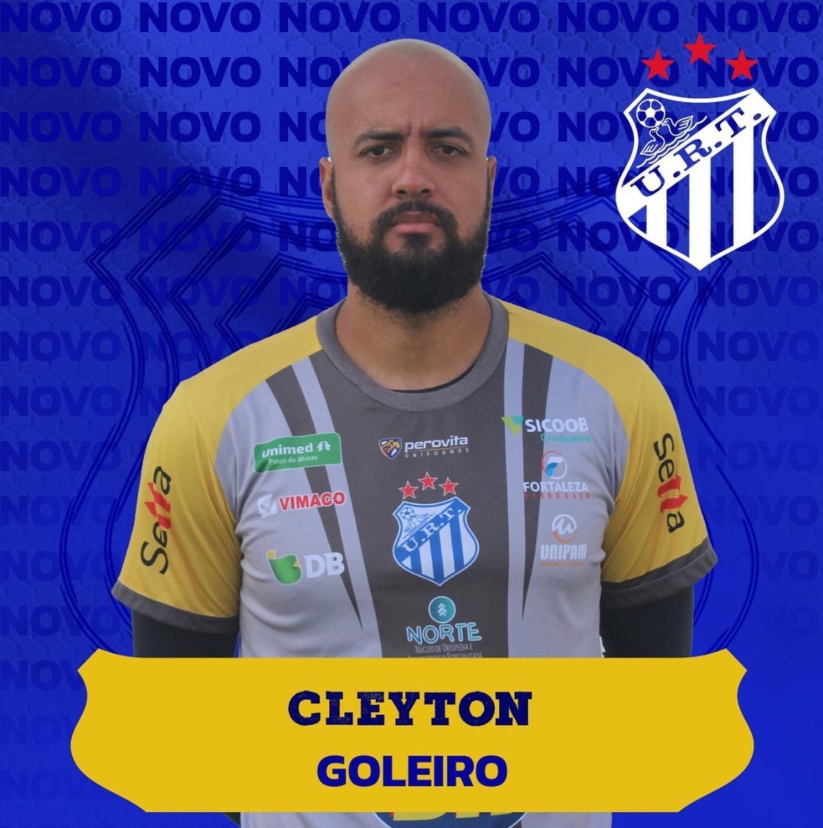 URT anuncia goleiro Cleyton para o Módulo 2 | urt | ge