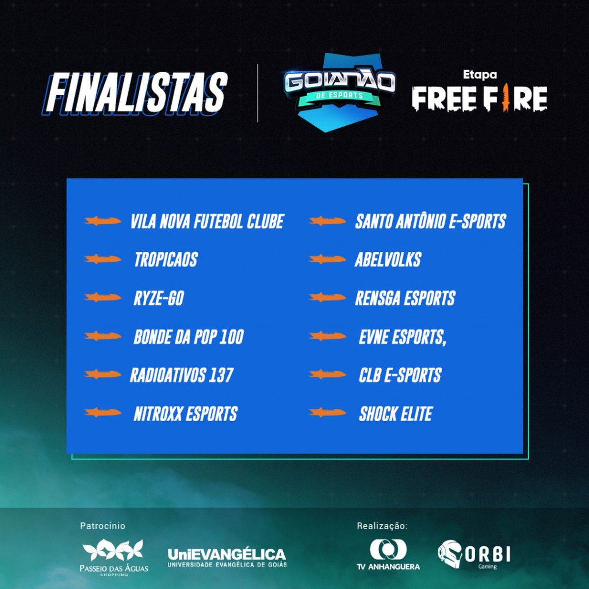Goianão de Esports: estreantes e veteranos fazem a final do Free Fire ...