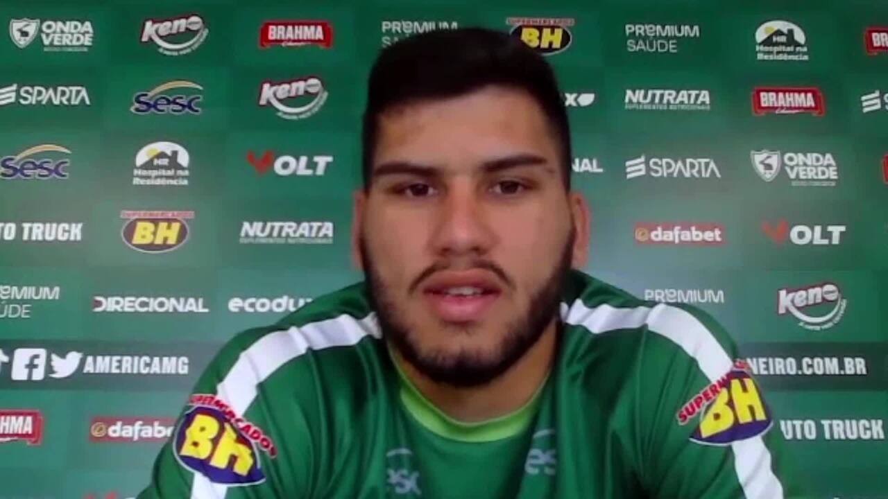 Zé Vitor comemora estreia pelo América-MG, revela inspiração em Sérgio ...