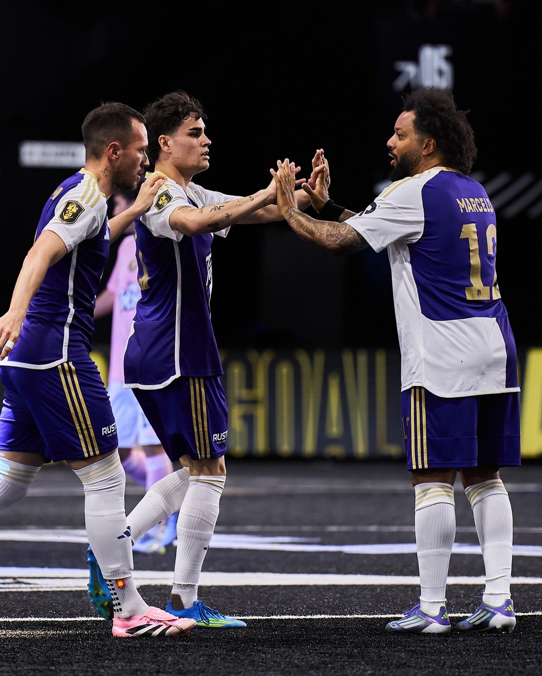 Marcelo dá assistência em 1º toque em jogo na Kings League Espanha | Ge