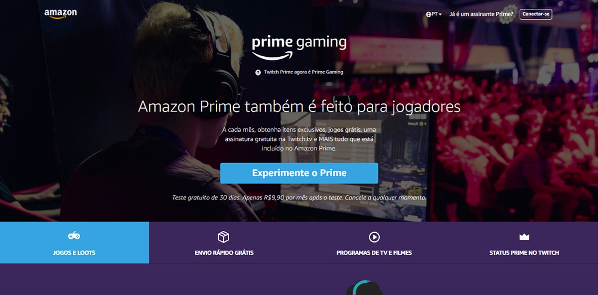 Prime Gaming: como resgatar jogos e skins exclusivas | esports | ge