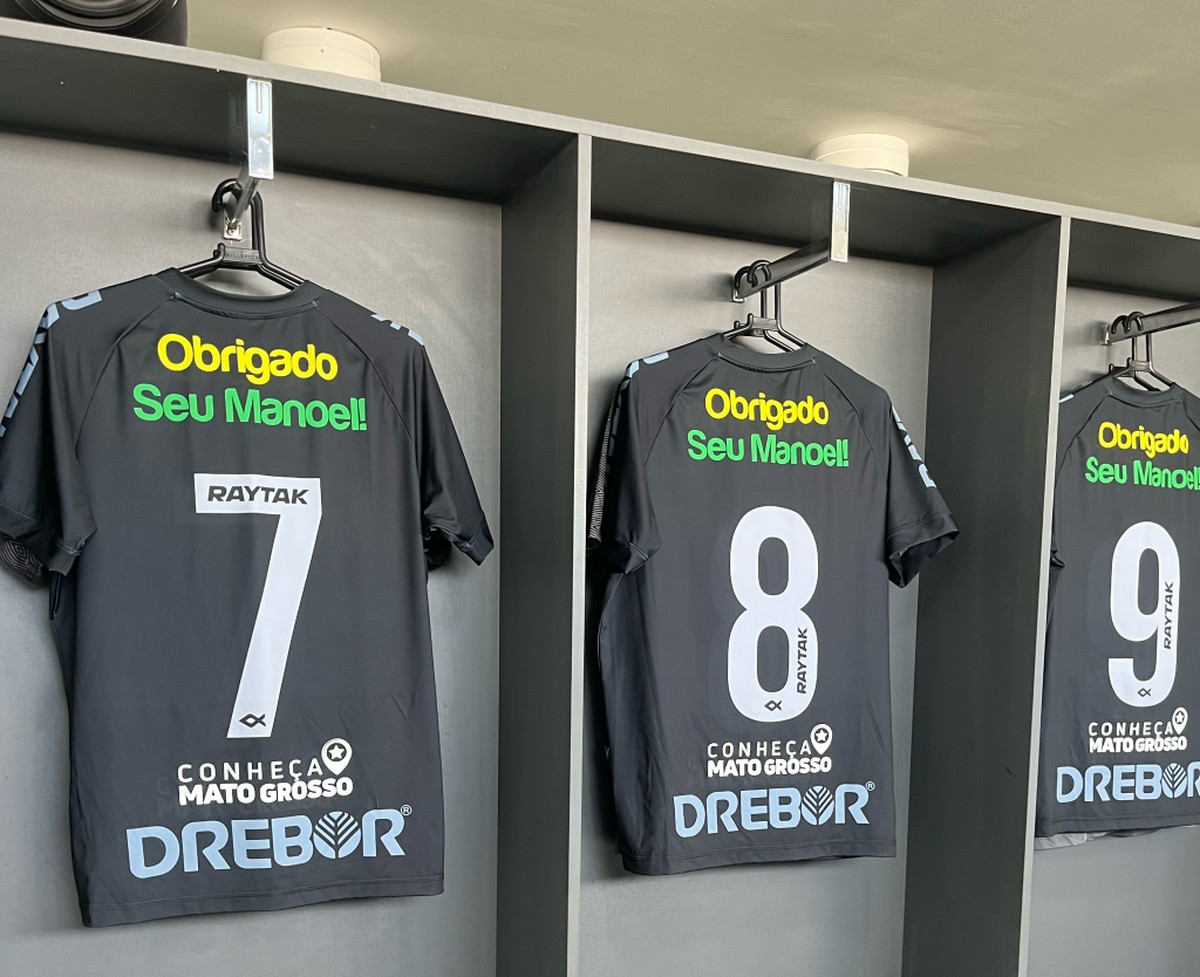 Em homenagem a Manoel Dresch, Cuiabá utilizará camisa preta pela ...