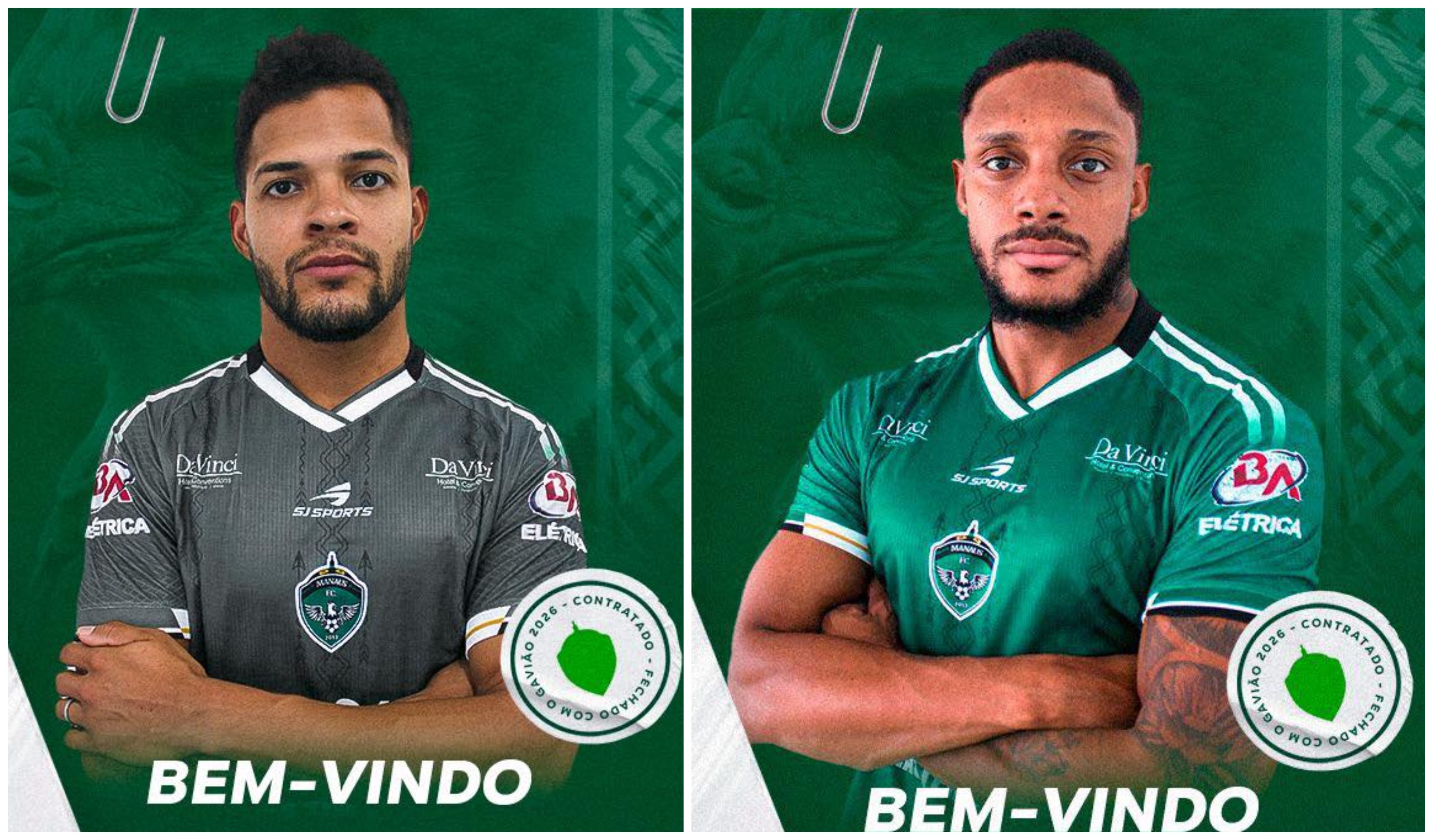 Manaus anuncia goleiro Eugênio e zagueiro Handerson, ambos vindo do ...