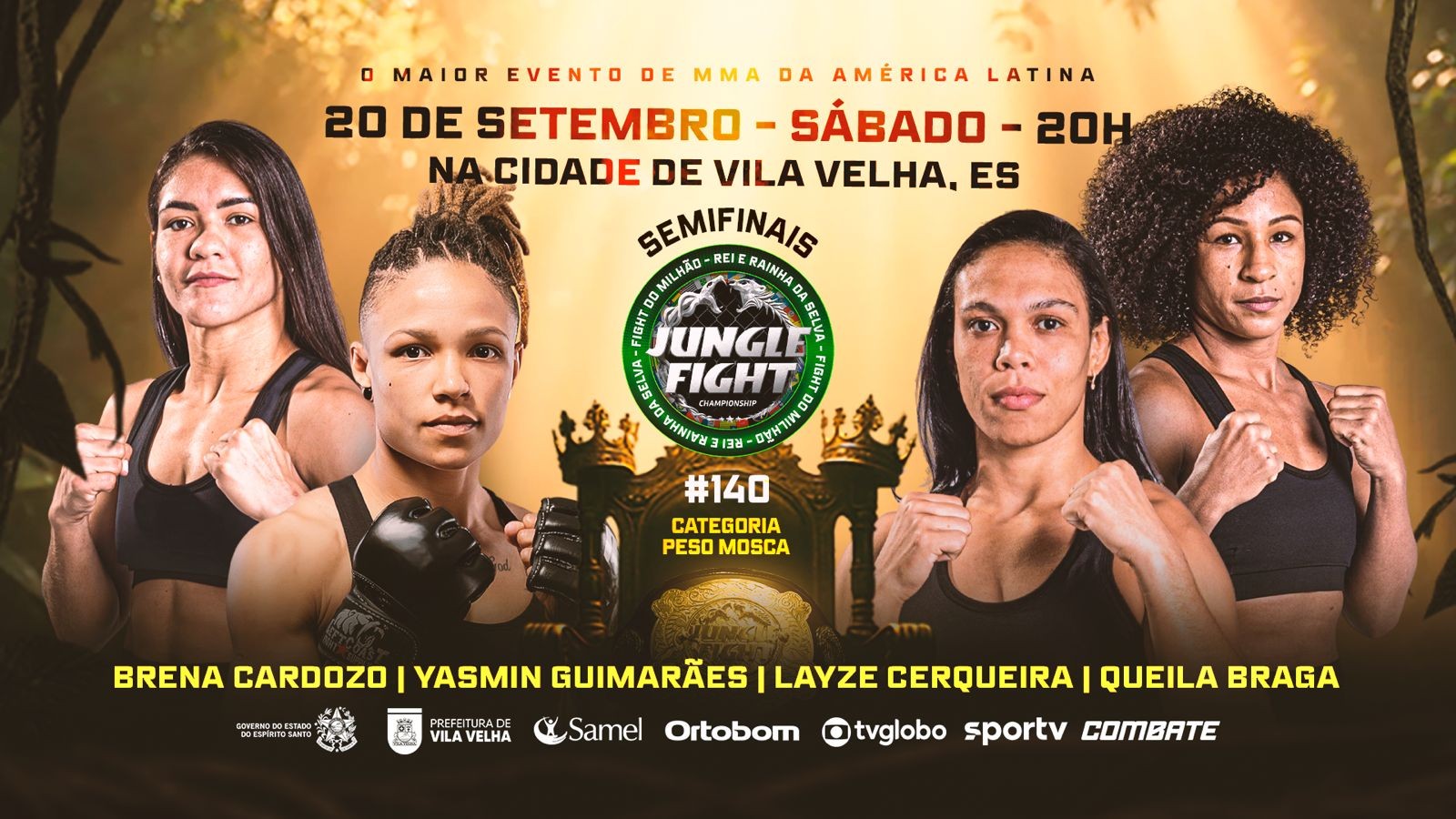 Edição comemorativa do Jungle Fight terá 16 lutas; veja card | Ge
