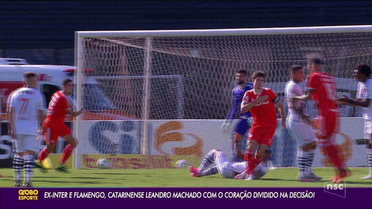 Ex-Inter e Flamengo, catarinense Leandro Machado divide torcida pelo ...