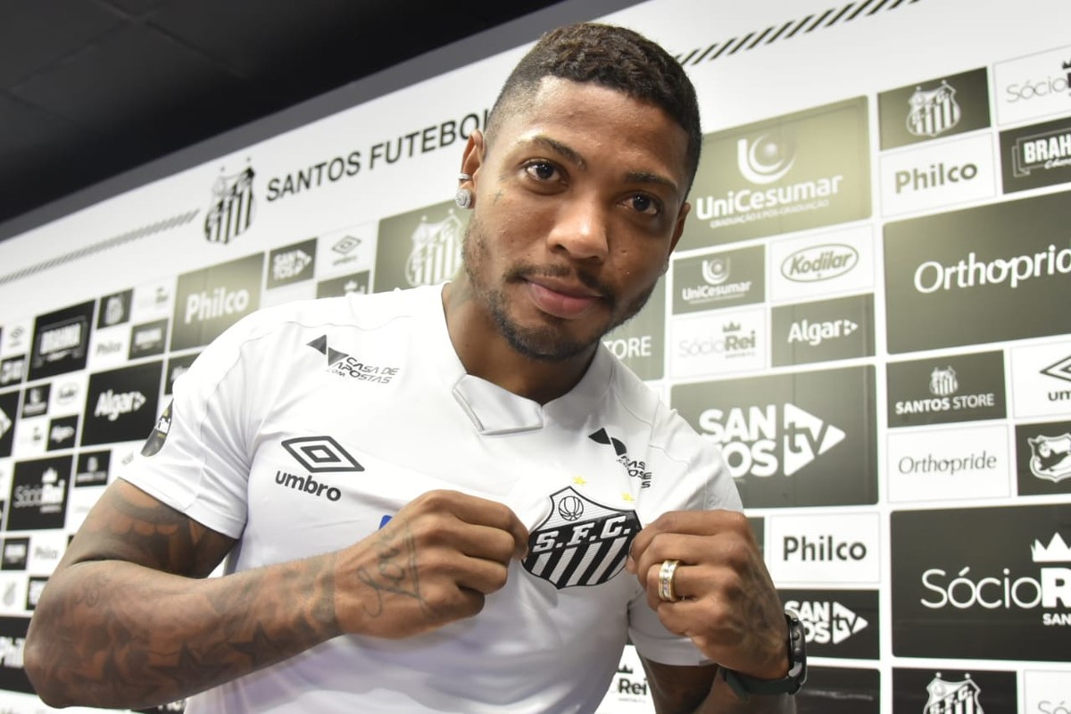 Marinho completa três meses de Santos e pode ter primeira chance como ...