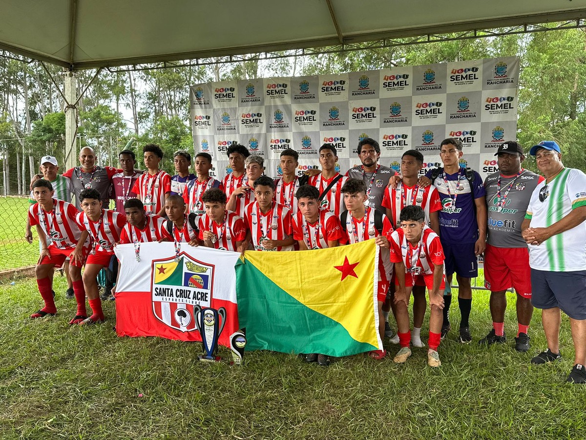 Santa Cruz-AC é vice-campeão sub-16 da Copa Eco Turística Mercosul em ...