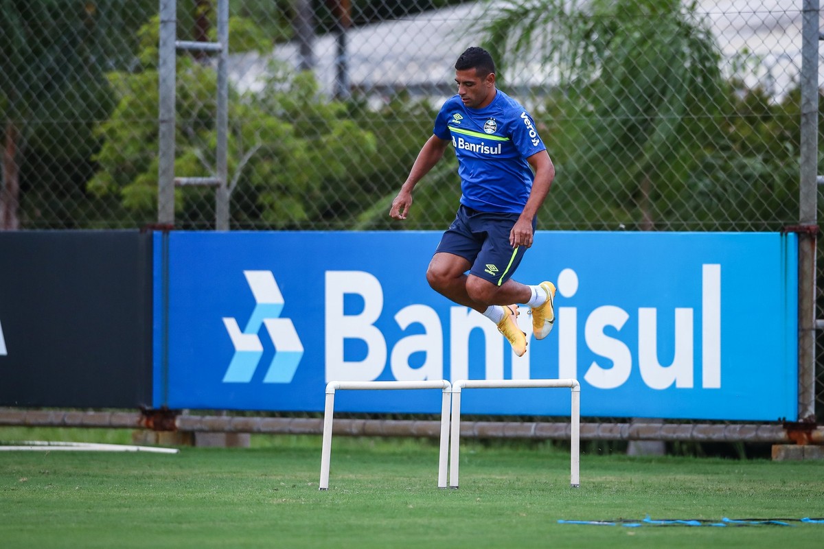 À espera de Renato, grupo principal do Grêmio volta e inicia trabalhos ...