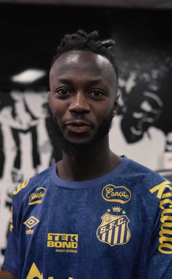 Yusupha Njie é regularizado no BID e pode estrear pelo Santos | santos | ge
