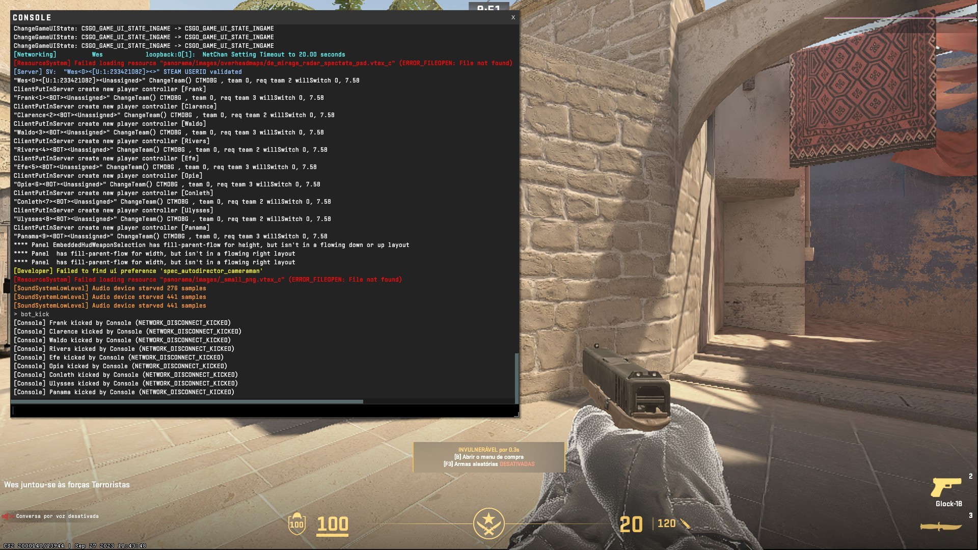 CS2: como abrir o console e usar os comandos