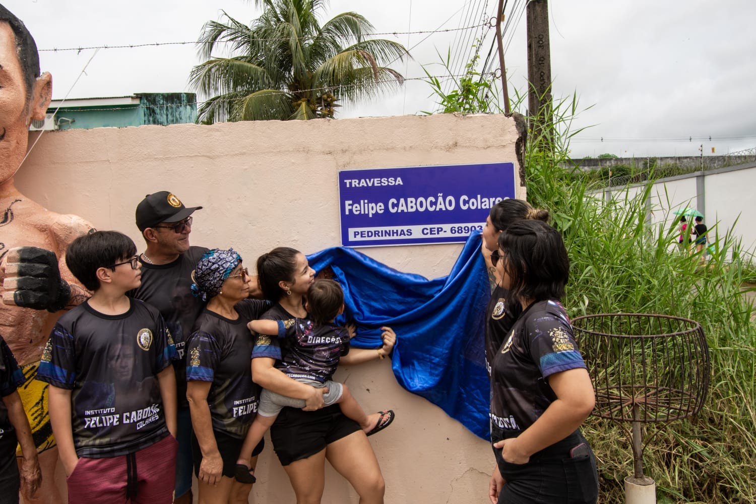 Travessa Felipe Cabocão Colares: lutador ex-UFC é homenageado com nome ...
