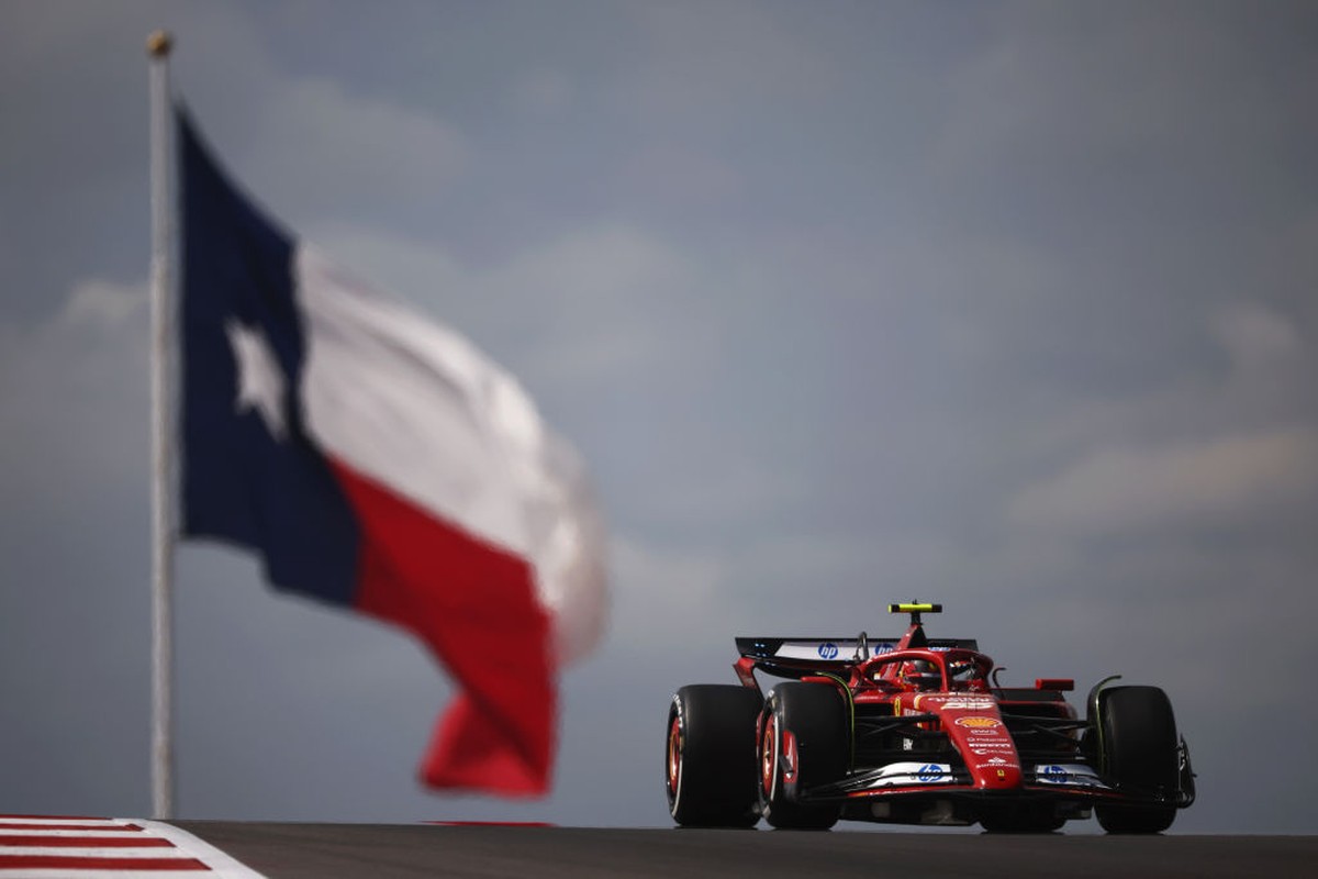 GP dos EUA: Sainz lidera dobradinha da Ferrari em 1º treino livre ...