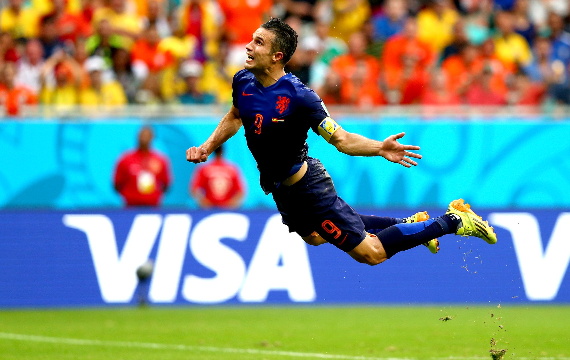 "Gol de Copa do Mundo": obra de Van Persie completa 10 anos; Luis ...