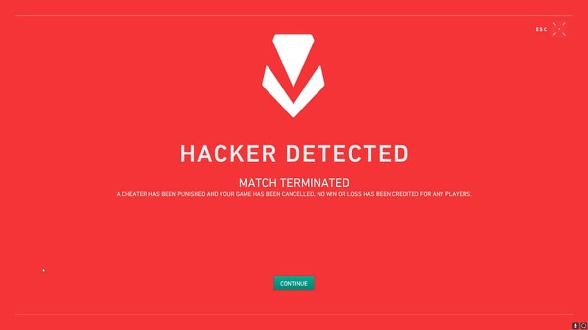 Valorant: cheaters permanecem banidos após ban por hardware
