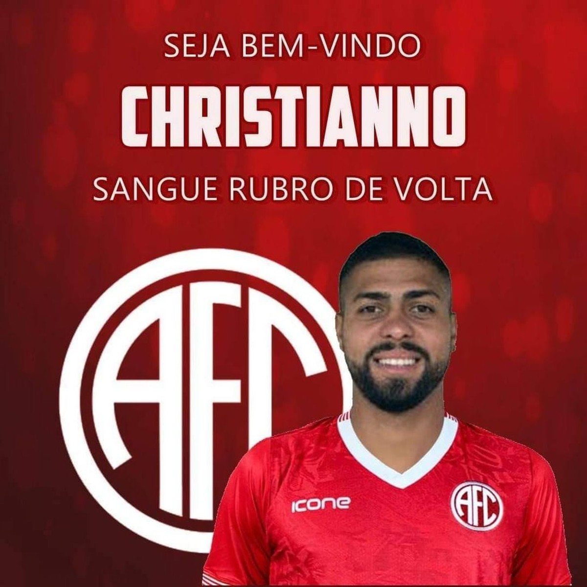 Lateral Christiano volta ao America para jogar a Seletiva do Carioca ...
