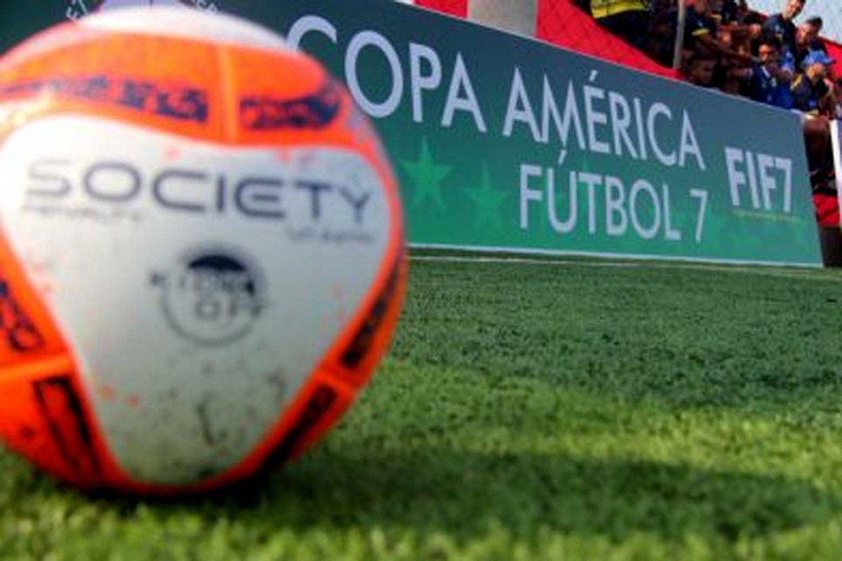 Confira os confrontos da Copa América de Futebol 7 Society | ro | ge