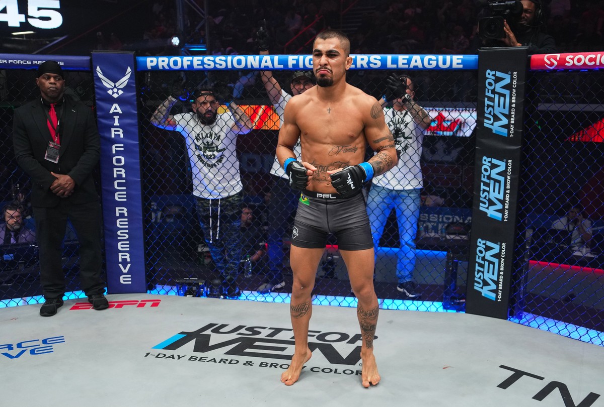 PFL: Gabriel Braga luta por vaga em final do peso-pena: "Faminto por ...