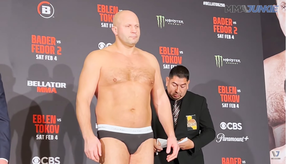 Bellator 290: Fedor e Bader confirmam luta em pesagem, e russa estoura limite em 1,2kg | combate ...