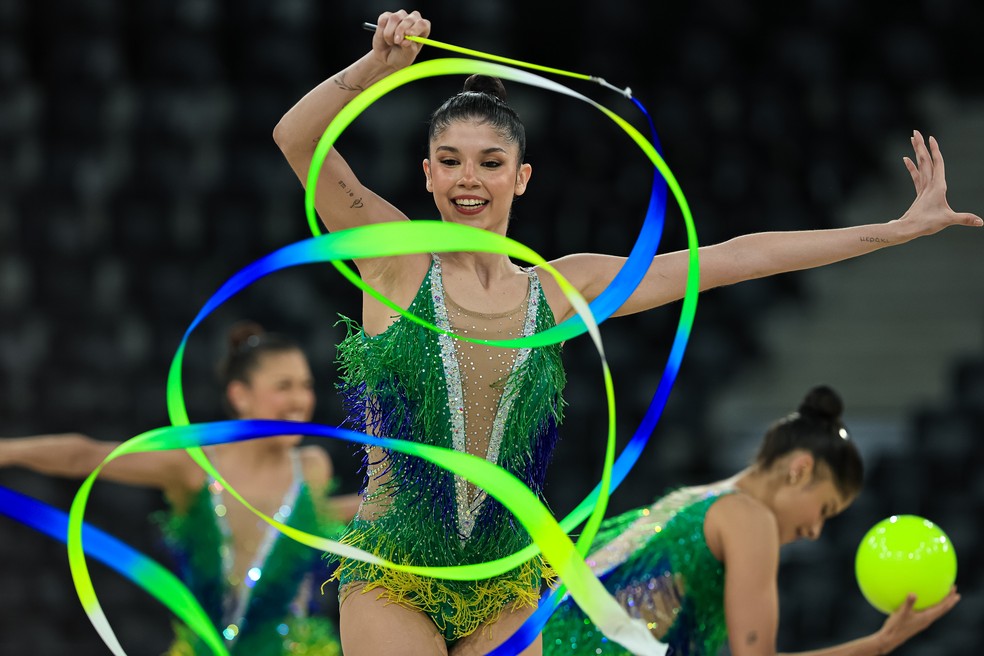 Em casa, Brasil é favorito a pódio inédito no Mundial de ginástica rítmica - Alagoas Inform