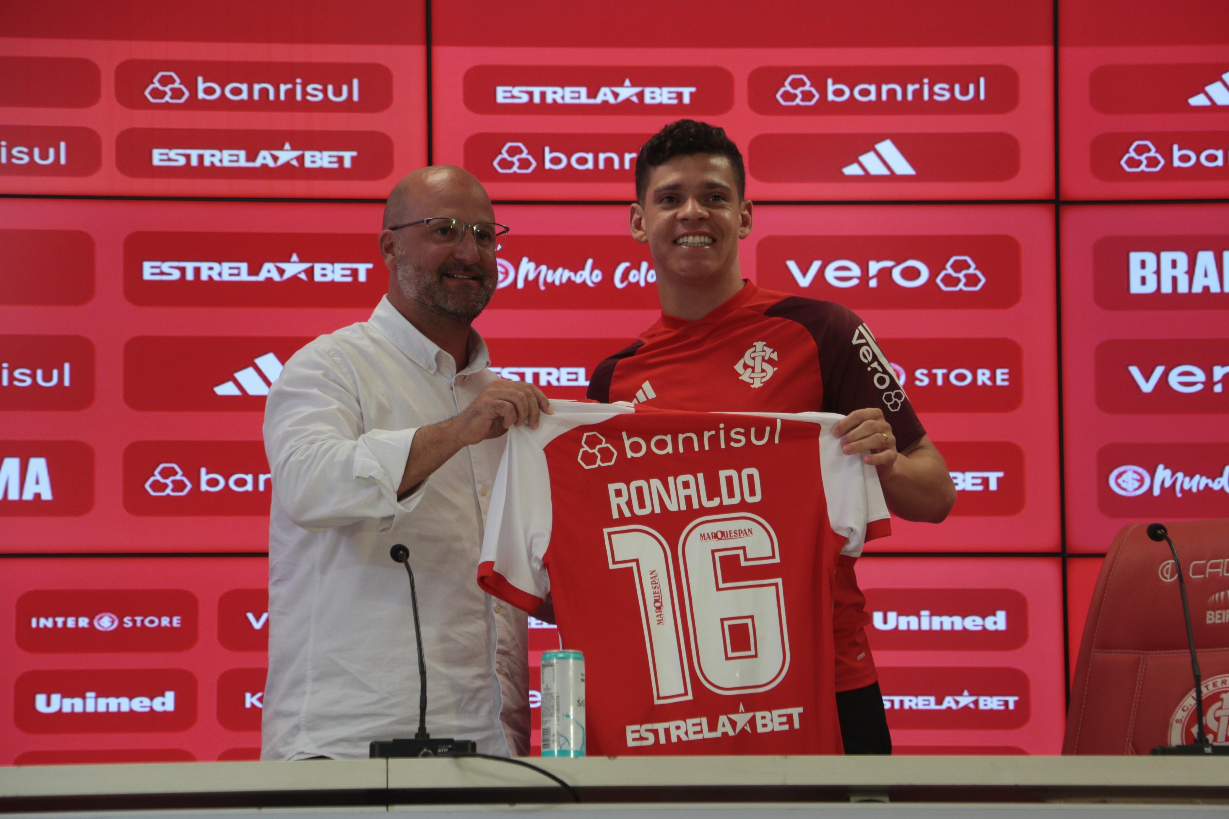 Apresentado no Inter, Ronaldo diz que Roger e projeto pesaram na ...
