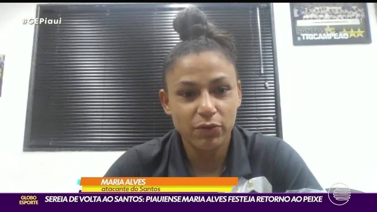 Ex-Juventus, atacante Maria Alves celebra volta ao Santos e mira taça ...