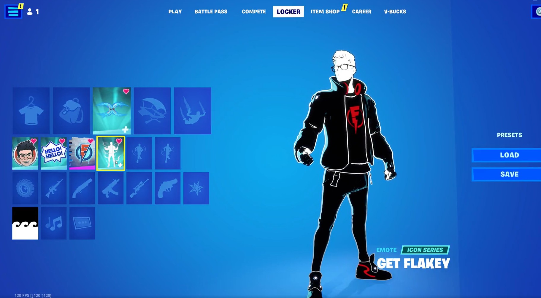 Fortnite: Flakes Power exibe sua skin "Ícones"; veja imagens