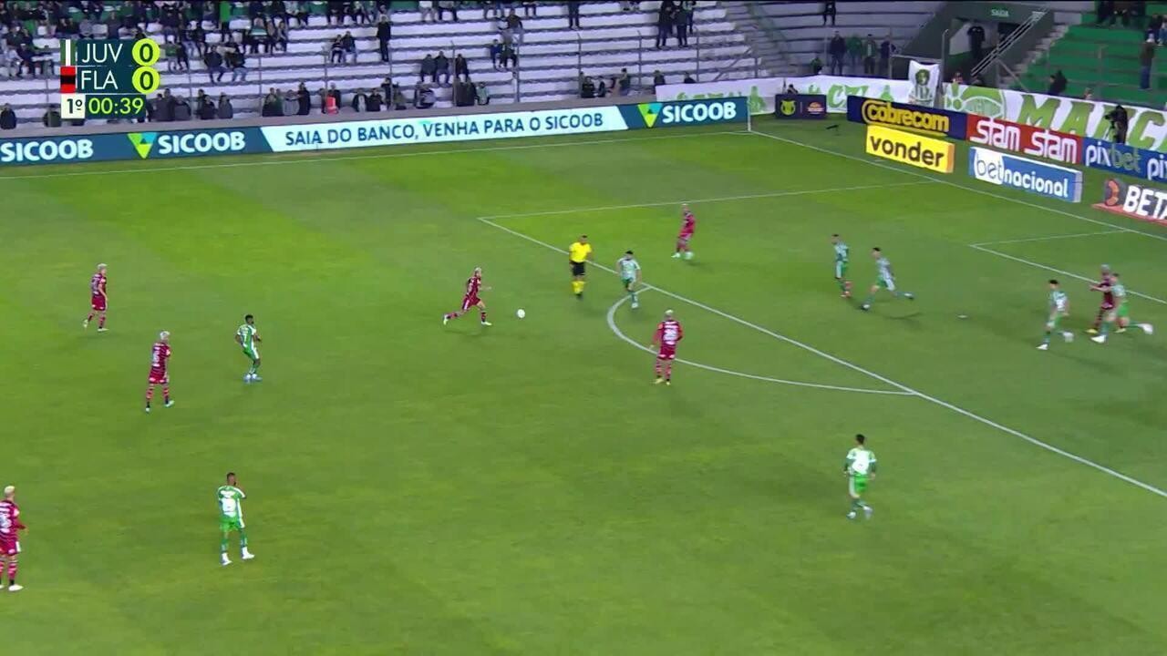 Werton, do Flamengo, celebra primeiro gol como profissional: "Foi para ...