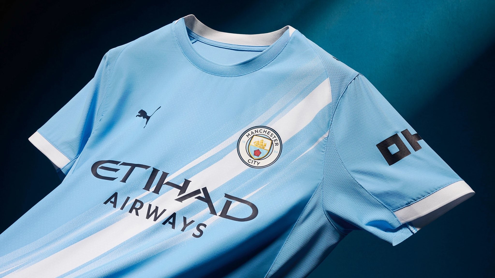 Nova camisa do Manchester City terá faixa branca; veja imagens | Ge