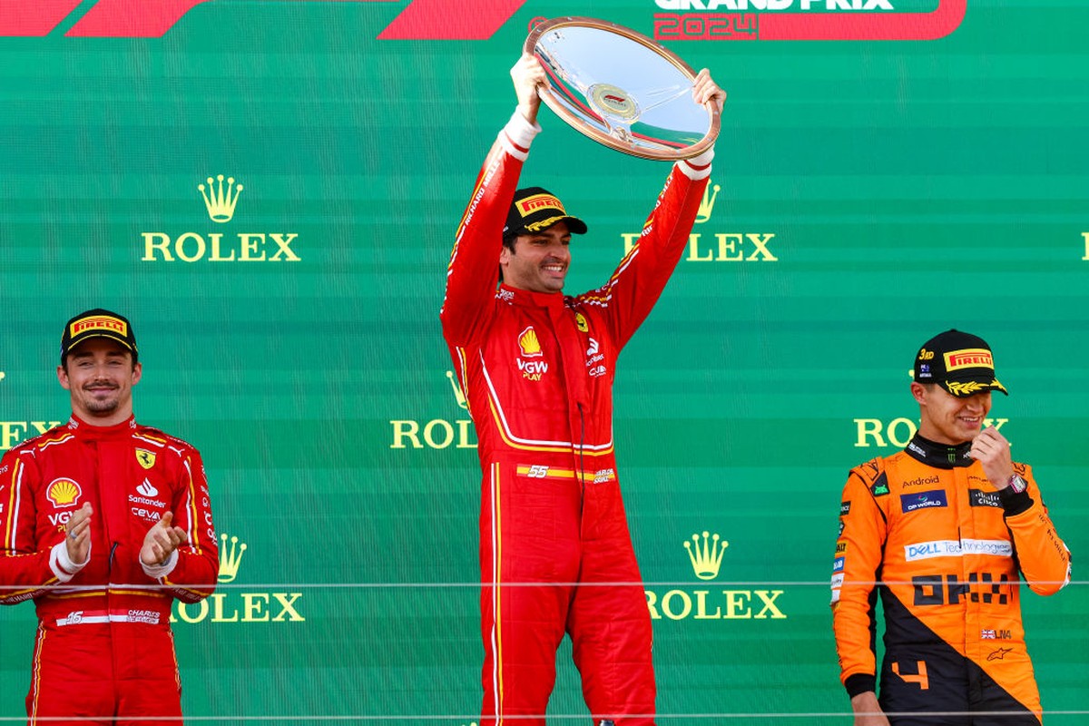 Sainz vê vitória como resposta ao começo difícil na F1 2024 | fórmula 1 ...