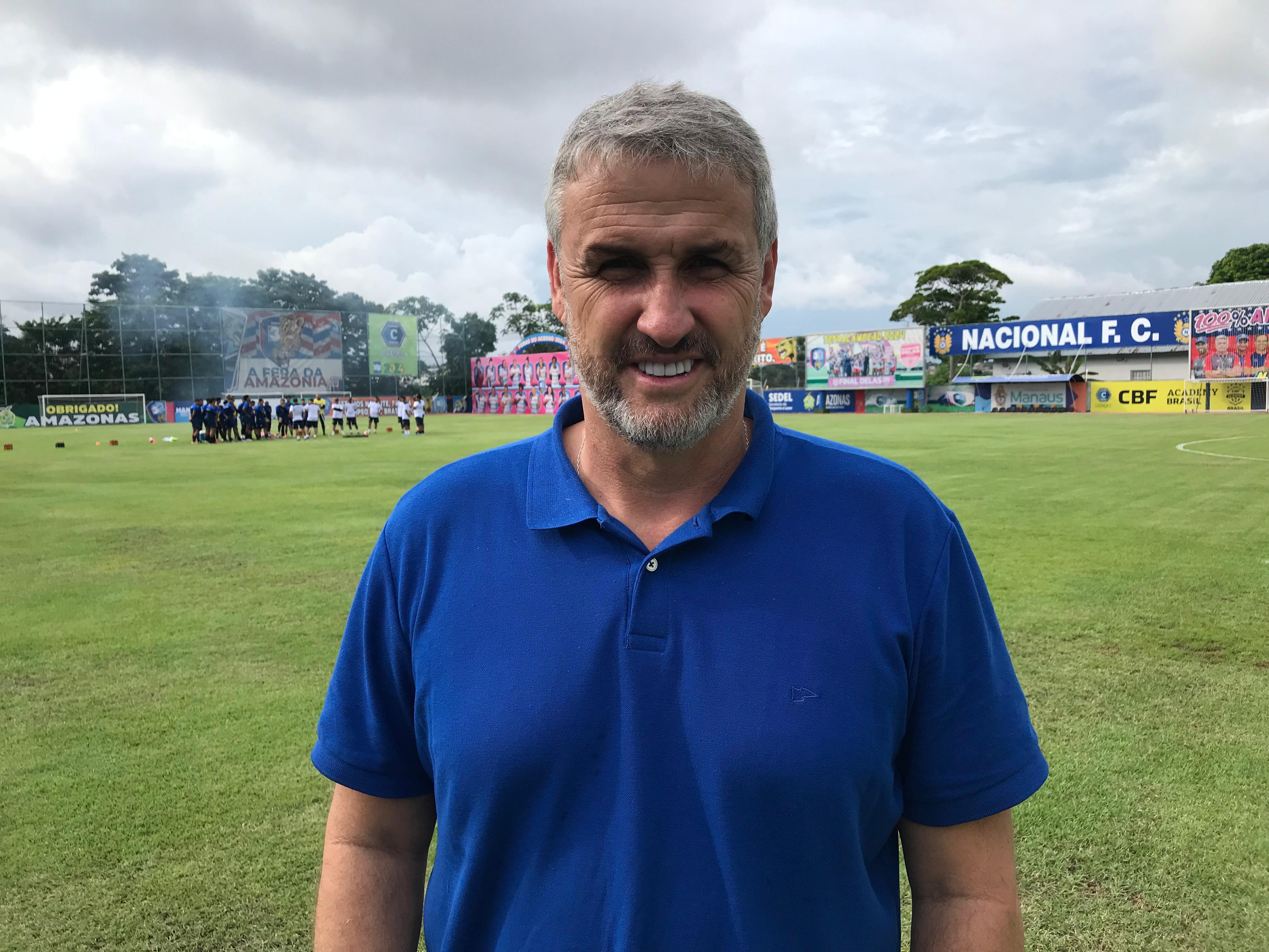 Ângelo Márcio deixa o Nacional-AM e retorna ao Amazonas para assumir como executivo de futebol | Ge