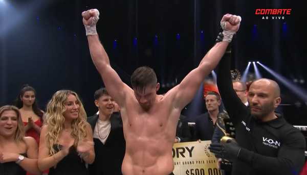 Glory: Rico Verhoeven sobrevive a confusão e knockdown e vence GP | combate | ge