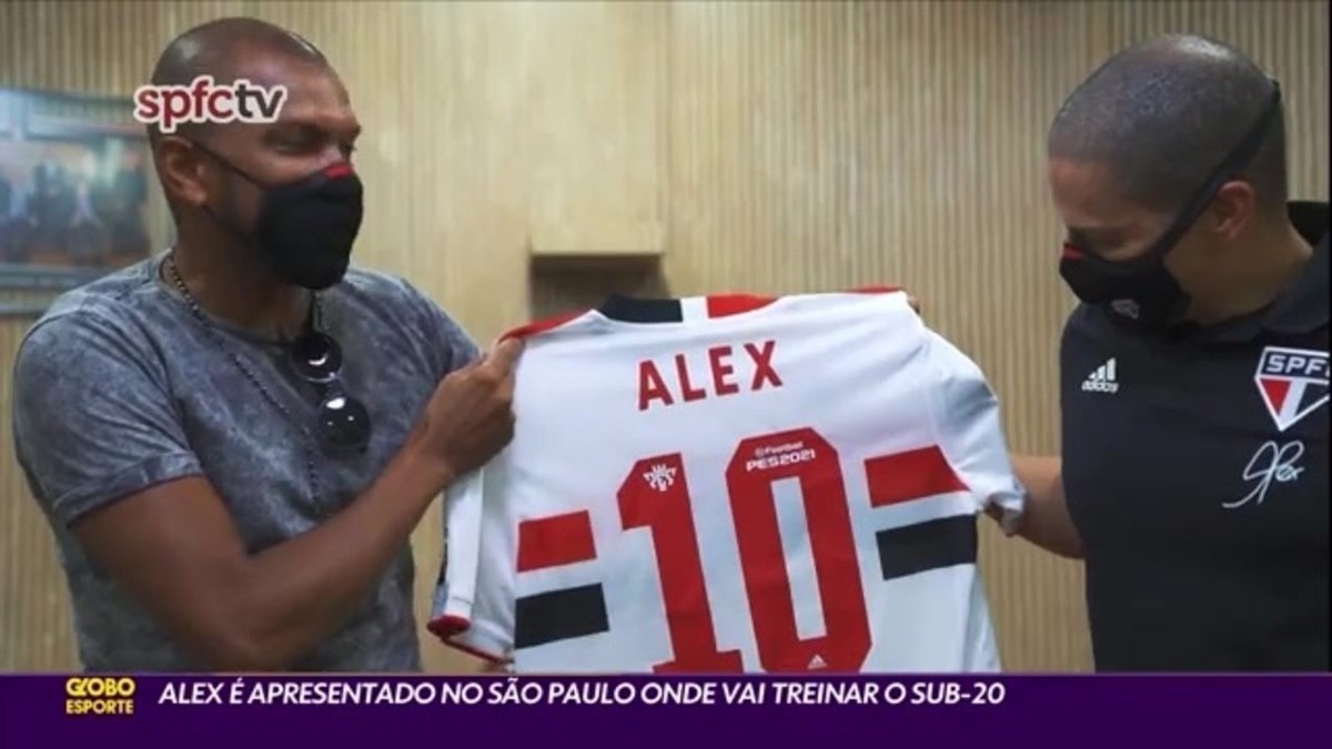 Alex mira estreia como técnico do São Paulo no Brasileirão Sub-20 ...