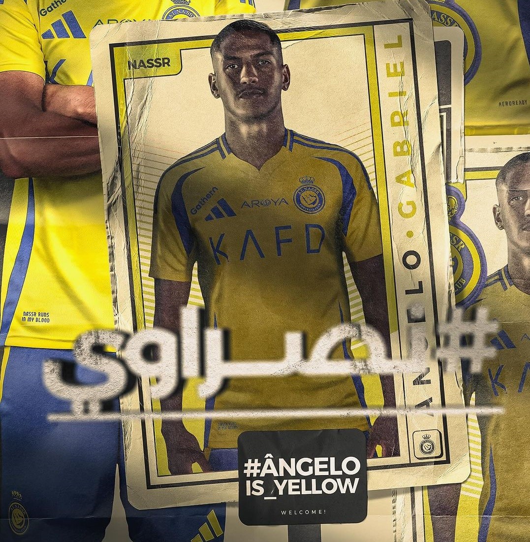 Al-Nassr anuncia contratação de Ângelo, do Chelsea, por R$ 143 milhões | Ge