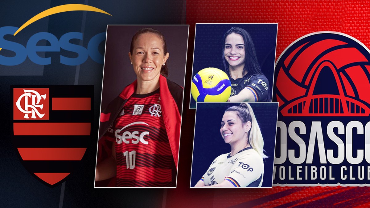 Sesc-Fla x Osasco: clássico com vira-casacas dá início à Superliga | vôlei | ge