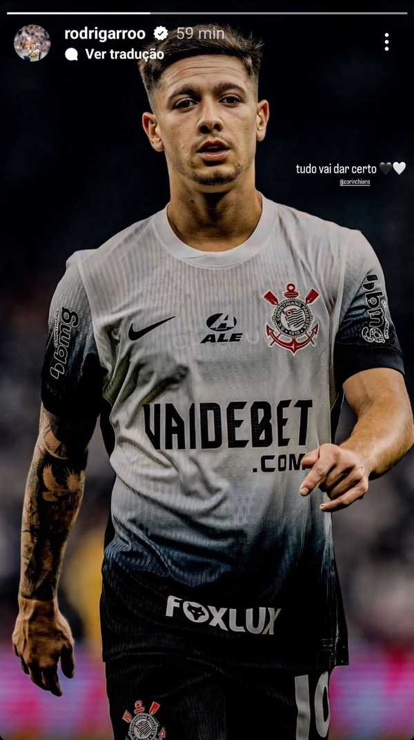 Garro publica mensagem a torcedores após dia tumultuado no Corinthians ...