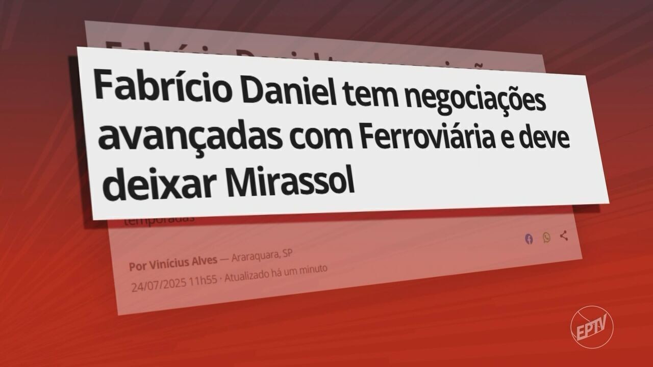 Como Ferroviária chega para fechamento do turno | Ge