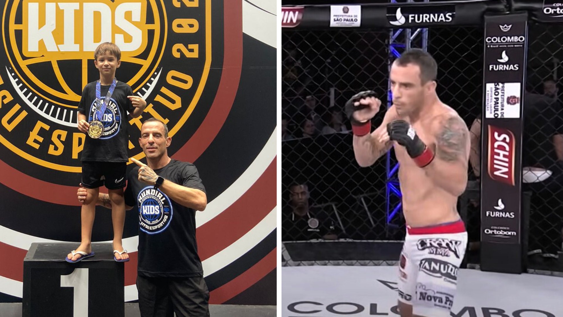 Filho de lutador de MMA é campeão de Mundial de jiu-jítsu aos 7 anos | Ge