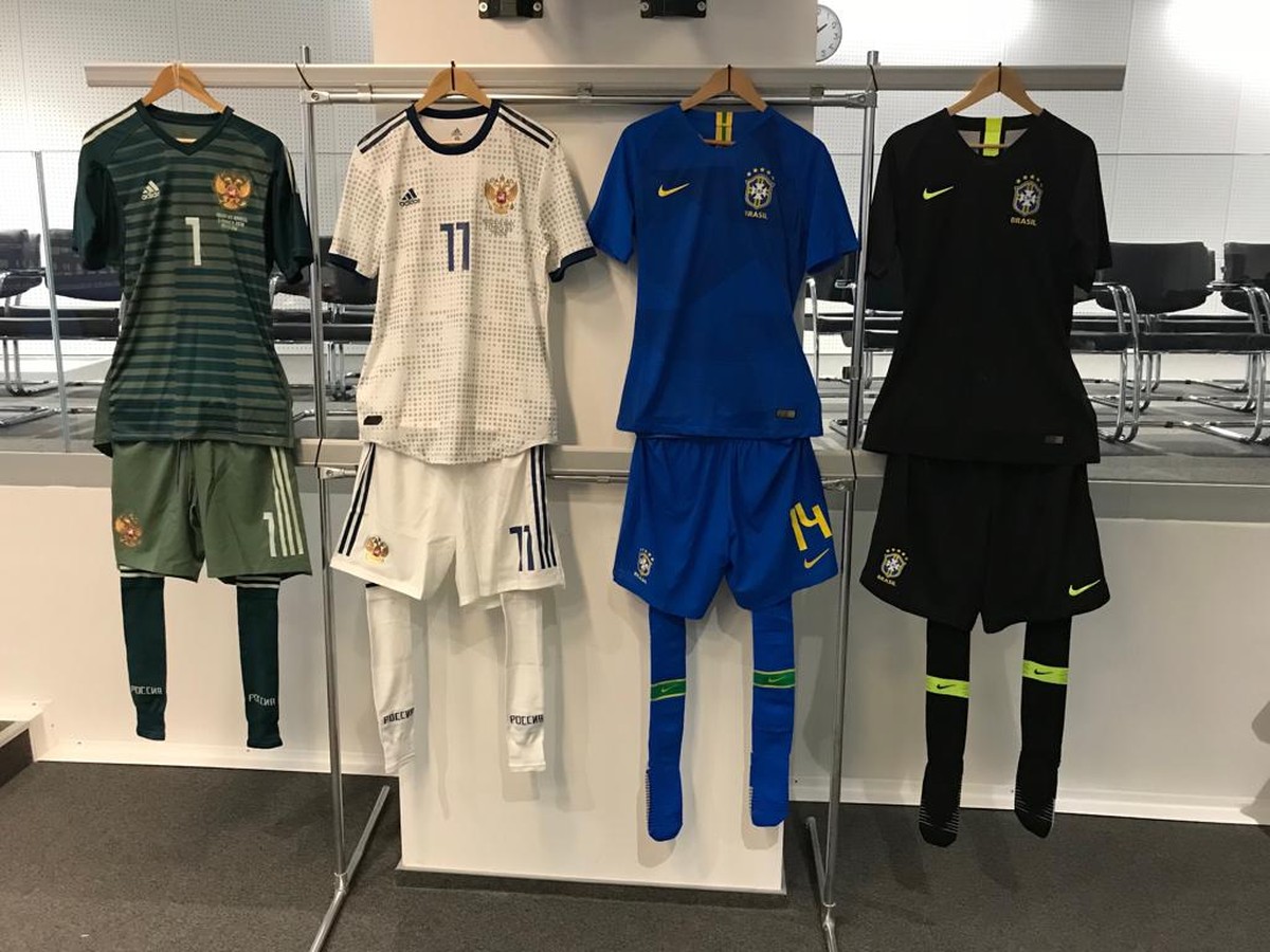 Veja o uniforme todo azul que a seleção brasileira vai estrear diante ...