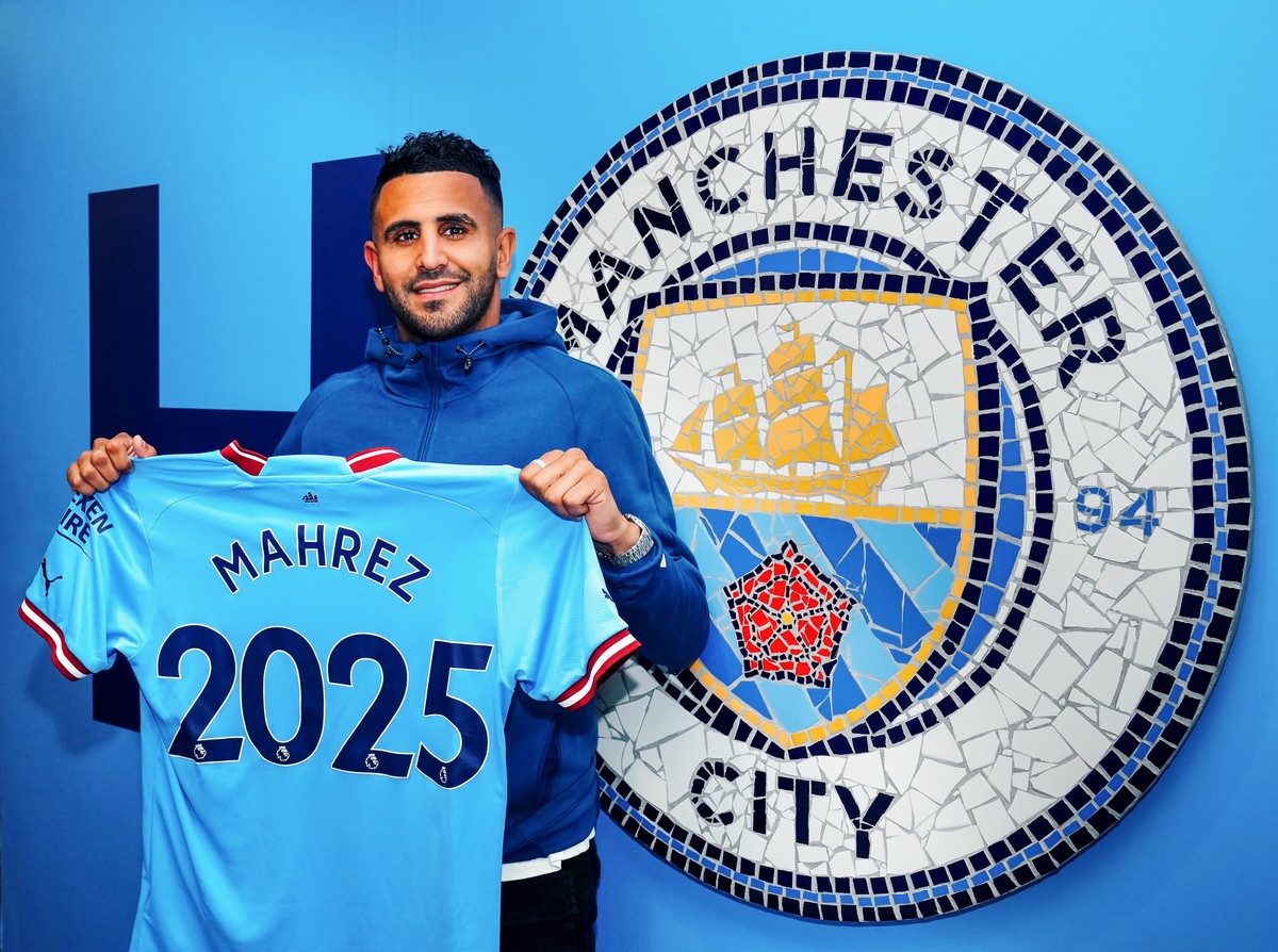 Mahrez renova contrato com o Manchester City até 2025 | futebol inglês | ge